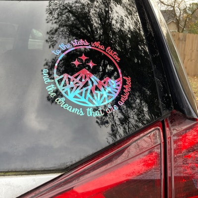 Acotar Velaris Emblem SVG PNG Cut Files Bundle, to the Stars Svg, Feyre ...