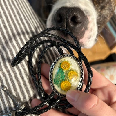 Beetle Bolo Tie Western Gifts for Him Leather Cowboy Necktie ...