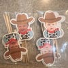 Cowboy Cupcake Toppers | Western Birthday Party Decorations | My First ...