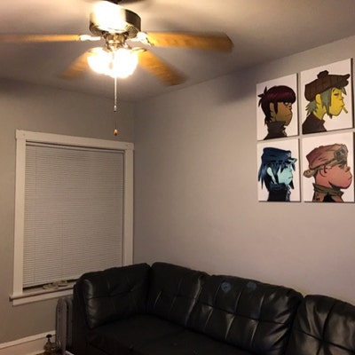 Jerry Garcia Stencil Art Print - Etsy