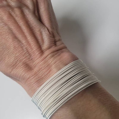 Guitar String Bracelets, Silver Spring Bracelets, Stainelss Steel ...