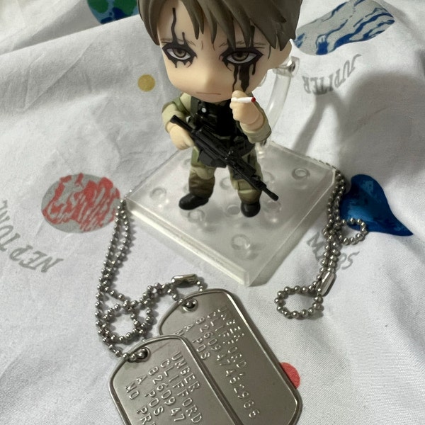 Death Stranding Cliff Unger Military Dog Tags - Etsy