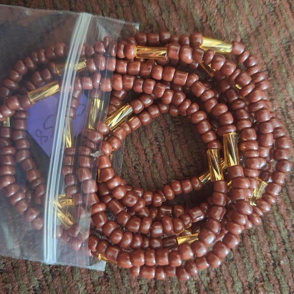 Shades of Blue Waist Beads, African Waist Beads, Waist Beads, Elastic ...