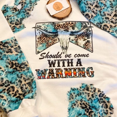 Turquoise and Leopard Patch Sublimation Design Western Background PNG ...