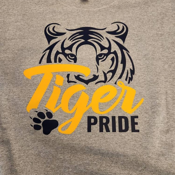 Tiger Pride Svg, Pride Svg, Tiger Svg, Tiger Mascot Design, Tigers Svg ...
