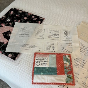 Morning Blend Table Runner Pattern Quilt as You Go Pre-printed Batting ...