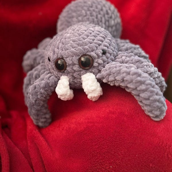 Spider, Crochet Pattern, PDF, Digital, Download, Low Sew Spider Pattern ...