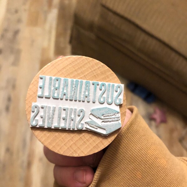 CUSTOM LOGO STAMP | Business Stamp | Personalized Stamp, Rubber Stamp ...