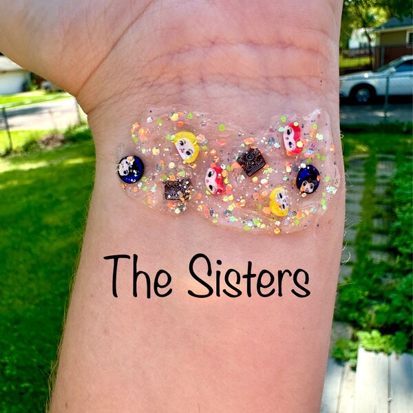 Middle Finger Silver Holographic Shape, Chunky, Confetti, Resin Fillers ...