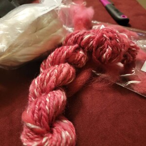 Grab Bag Fiber Assorted Merino Roving Ends & Mixed Fiber | Etsy