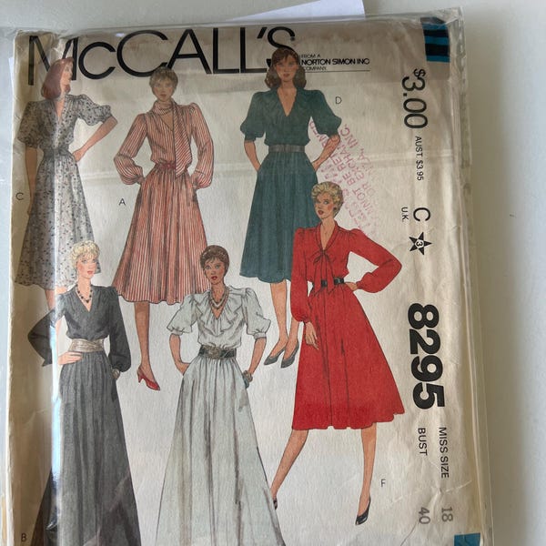 Men's Vest and Tie Jiffy Pattern Simplicity 9745 Size 42 UNCUT Vintage ...