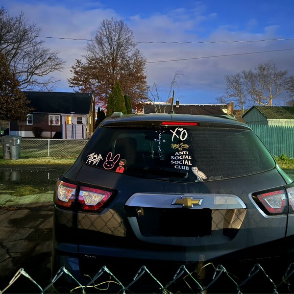 Hellstar Flames Hypebeast Streetwear Car Decal Buy One Get One - Etsy