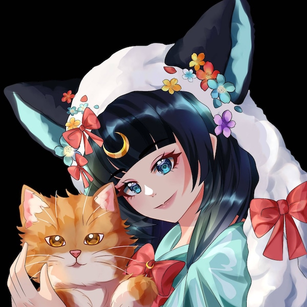 CUSTOM Anime PFP, Anime Illustration, Profil Icon, Profile Picture ...