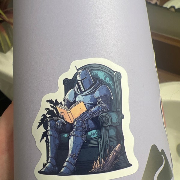 Frog Medieval Knight Sticker: Whimsical and Charming Decal for Frog and ...