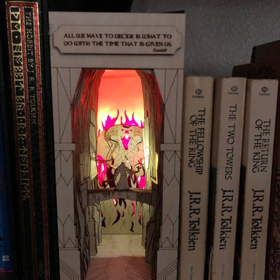 Wizard Duel Book Nook DIY Kit - Etsy
