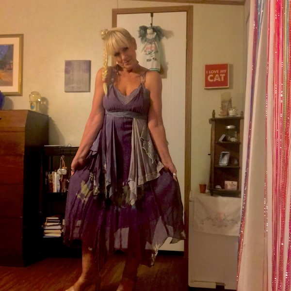 Wrangler Jeans Duster Coat M/L, Upcycled Coat, Stretch Denim ...