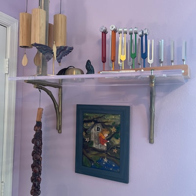 8 Purple Quartz Crystal Singing Pyramid Sound Vibration Musical ...