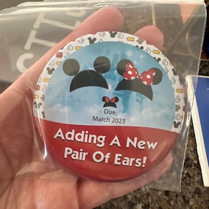 Disney Inspired Birthday Celebration Buttons Custom Disney - Etsy