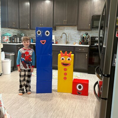 Numberblock FILES 1-10 Svg, PNG - Etsy