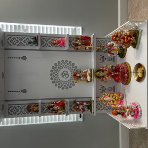 Templehub Wooden Temple White LED Light for Home and - Etsy