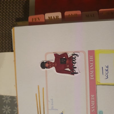 Office Digital Stickers for Goodnotes Planner, Business Woman Stickers ...