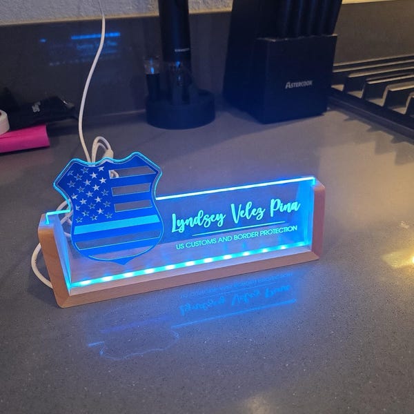 Custom Electrical Engineer Desk Name Plate Wedge Personalized ...