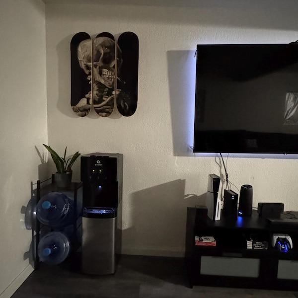 Skateboard Deck Floating Wall Display - Etsy