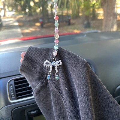 Margot fairy Car Charm Handmade Rearview Mirror Accessory Aesthetic ...