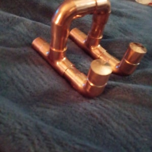 COPPER TABLE NUMBER Stand/display s-frame Tall | Etsy