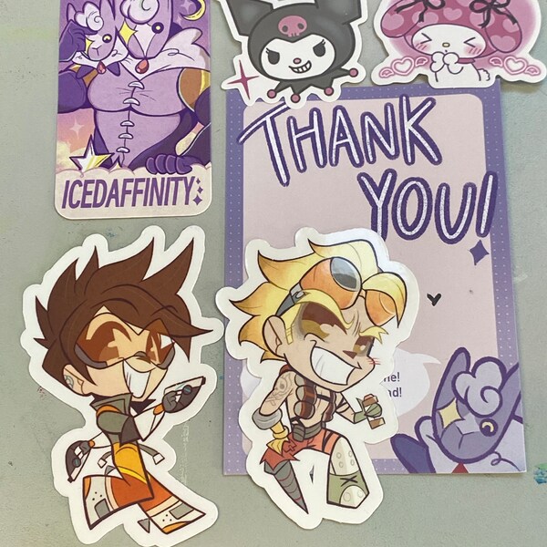 Overwatch DPS Stickers // OW2 - Etsy