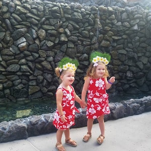 Hawaiian Flower in Ear Mouse Ears - Etsy