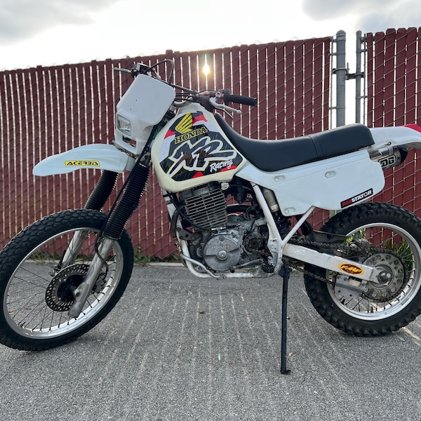 New HONDA XR 200R XR200R XR200 R XR 200 R Fuel Gas Tank Graphics Decals ...