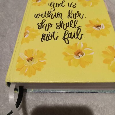 Be Joyful in Hope Hand Painted Journal - Etsy