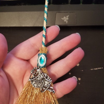 Moon Fairy faeries Moon Goddess Wiccan Alter Tool Besom / - Etsy