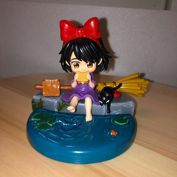 Chibi Kiki [kiki's Delivery Service] - STL Model for Resin Figure 3D ...