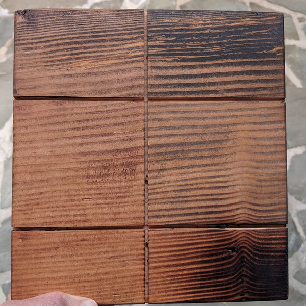 Stain Samples - Example Finishes -swatches - Color Choices - Stain ...