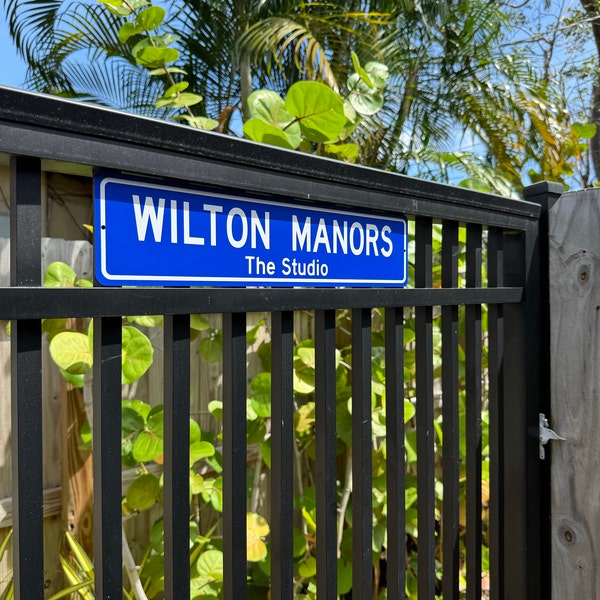 Custom Street Sign, Metal Street Sign, Personalized Street Sign, Make ...