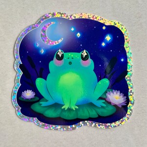 Confused Blob Fish in a Bottle Clear Acrylic Waterproof Sticker - Etsy