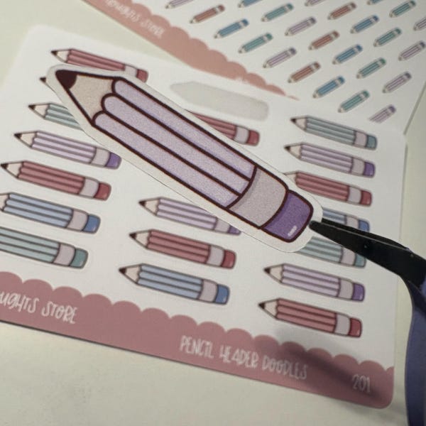 Reusable Sticker Book | 5x7 | Sticker Organisation | Planner Stickers ...