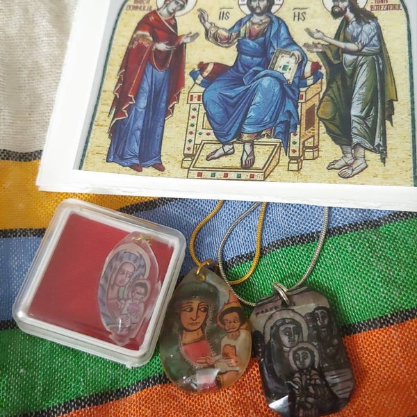 Last Supper Eastern Orthodox Icon Resin Pendant Necklace/orthodox ...