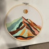 Mt Rainier Embroidery Pattern: PNW Volcano Design (PDF Tutorial) - Etsy