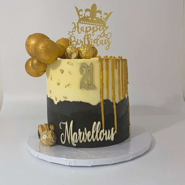 Personalised Wedding Cake Menu Sign, Wedding Cake Flavour Sign, Sweet ...