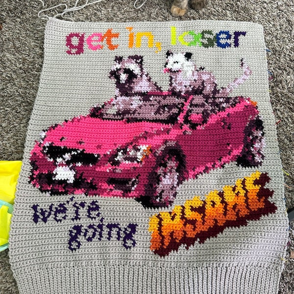 Crochet Pattern - the Cursed Sweater - Etsy