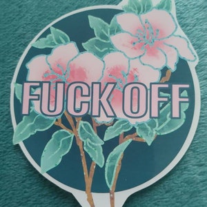 Bumblebee Flower Sticker Bumblebee Rose and Lavender Sticker | Etsy