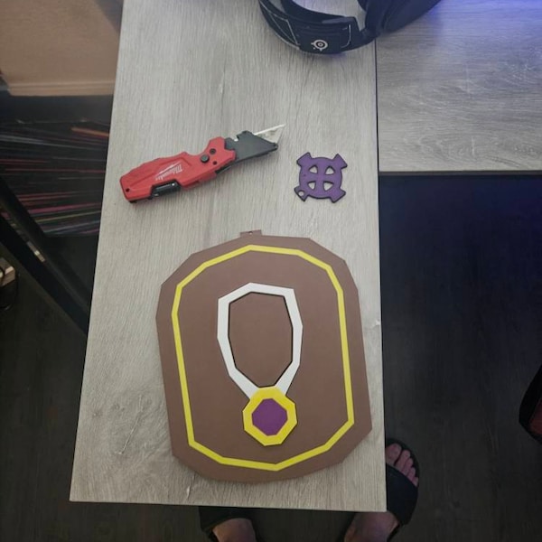 OSRS Mounted Glory - Runescape Amulet Wall Decor, Unique Gamer Gift ...