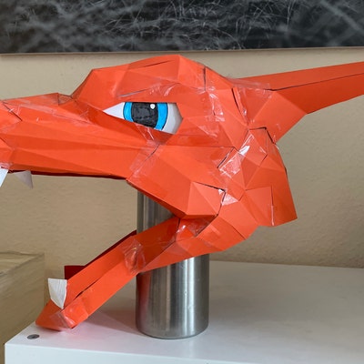 Charizard Paper Mask & Wings - Etsy