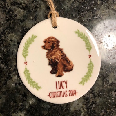 Goldendoodle Ornament, Goldendoodle Christmas Ornament, Labradoodle ...