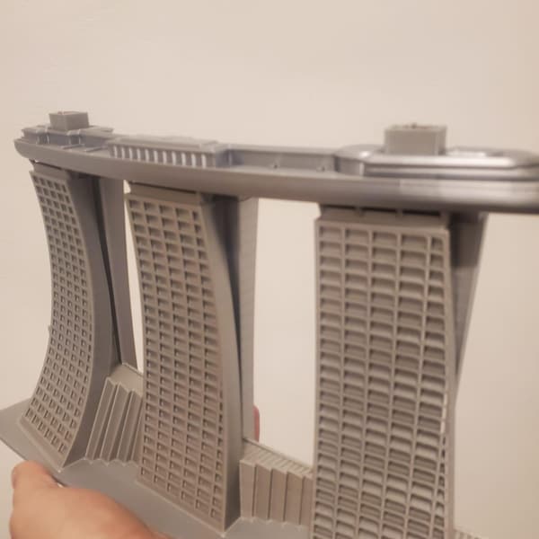 Marina Bay Sands Model, Diorama, Detailed Singapore Landmark ...