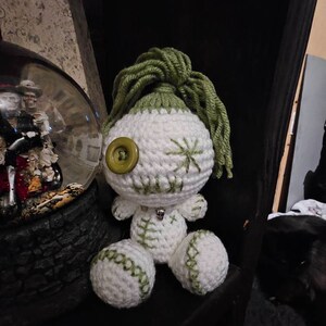 Creepy Cute Voodoo, Gothic Horror Doll, Voodoo, Scary Art Doll, Ready ...