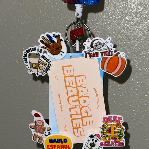 Badge Topper / CHARM COLLECTION Charm Only - Etsy